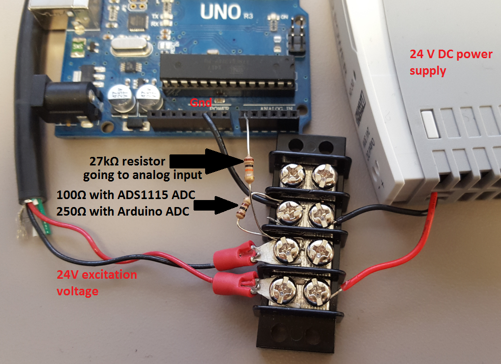 4-20 mA pressure transducer convert signal to 1-5 volts circuit diagram ...