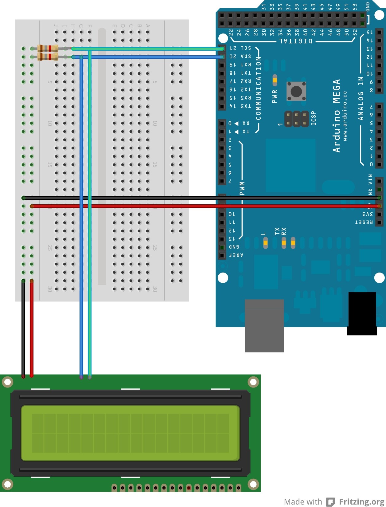 Arduino Mega + LCD03 - Software - Arduino Forum