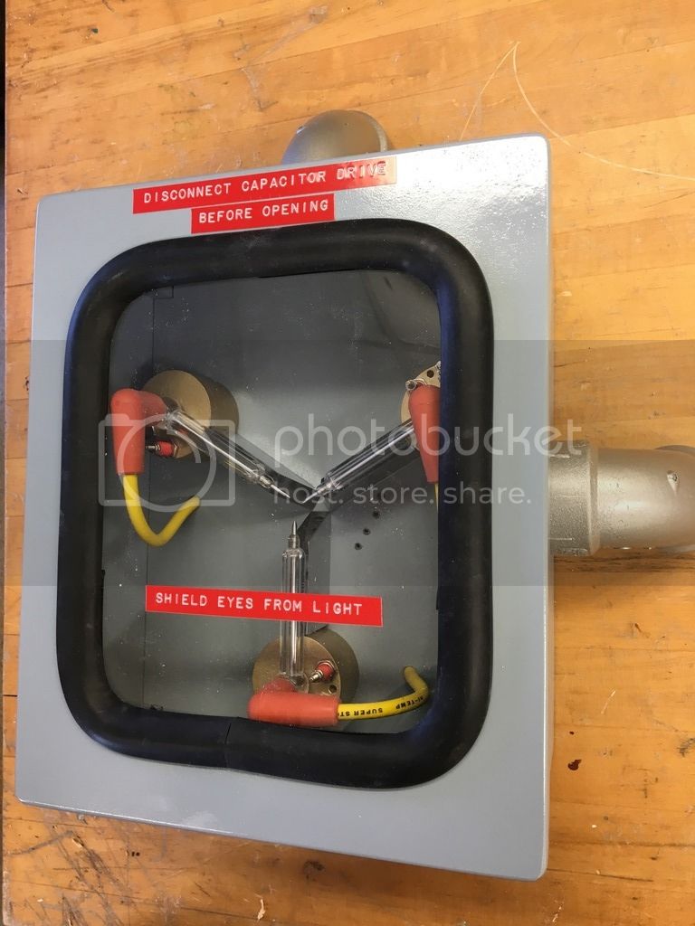 Flux Capacitor from Back to the Future - Showcase - Arduino Forum