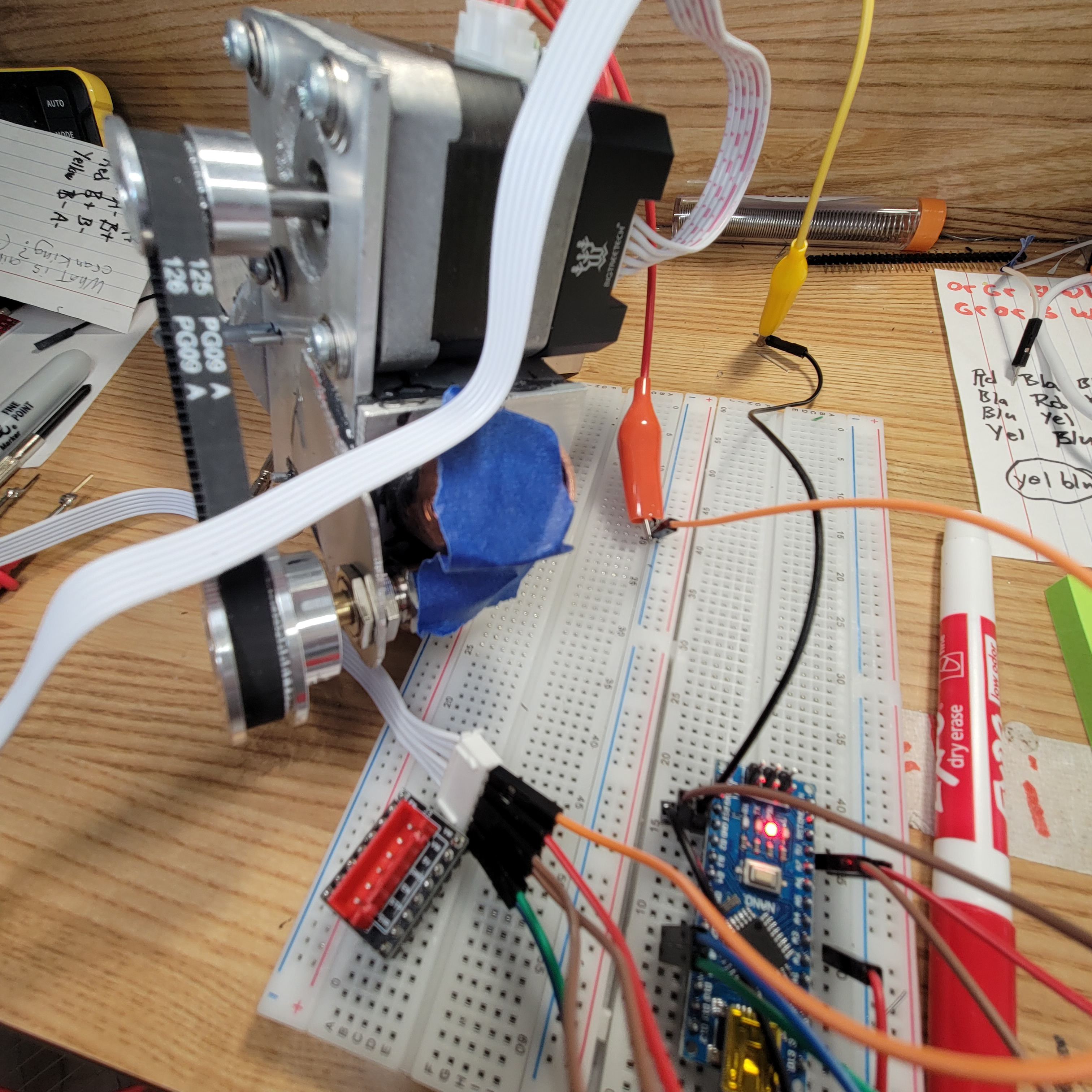 Need stepper mtr. to move according to voltage read - Programming Questions - Arduino Forum