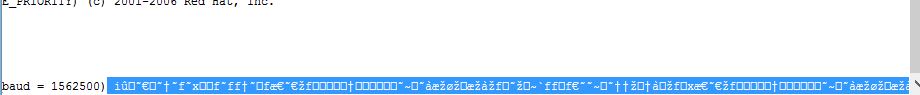 Weird Characters While Booting Yún Arduino Forum