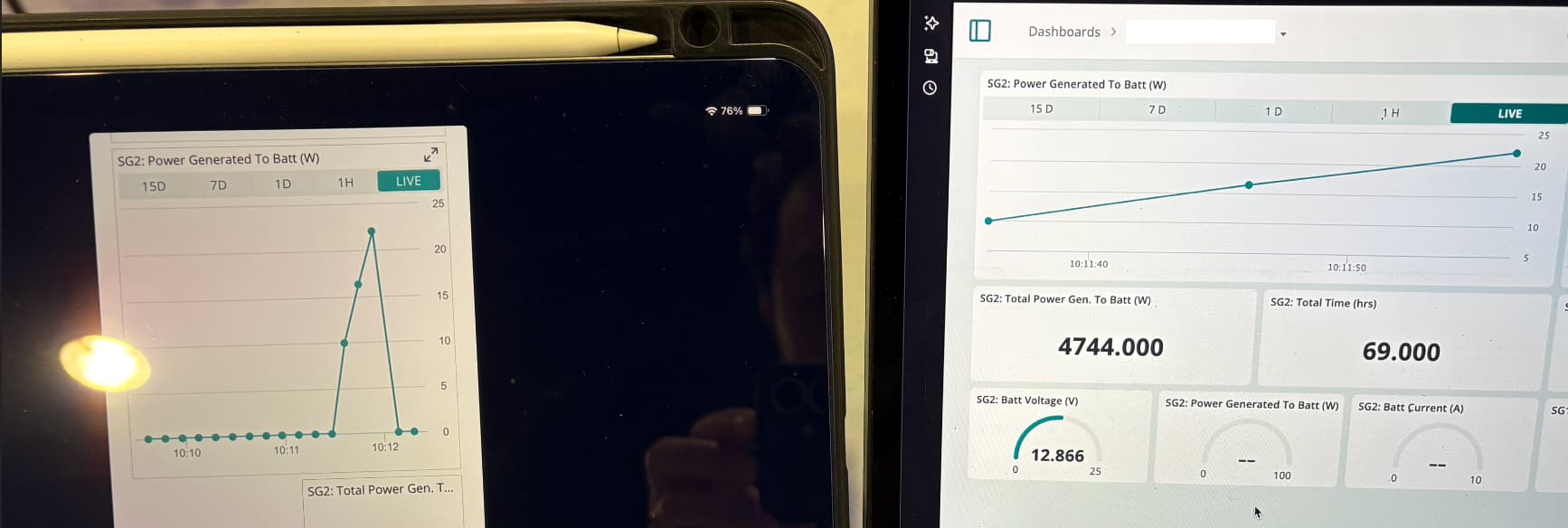 Web Chart Live widget not updating But Remote App is fine - Cloud IoT - Arduino Forum