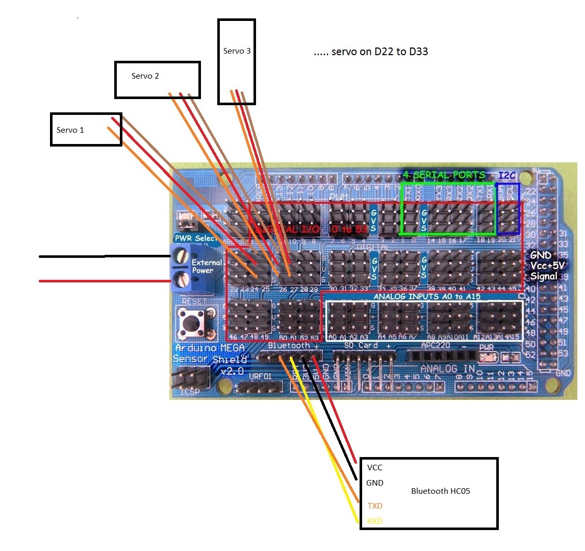 Need held with several servos project - Motors, Mechanics, Power and ...