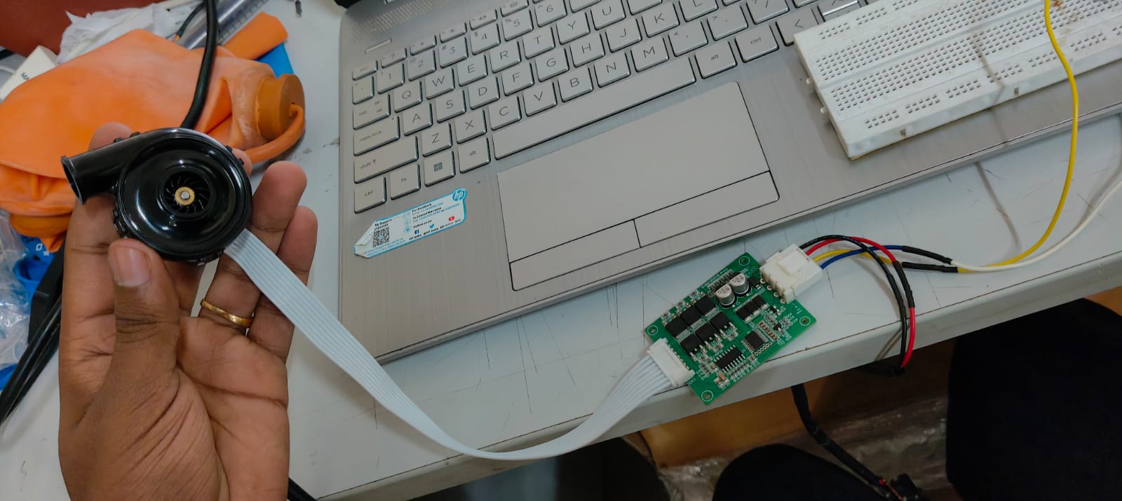 RPM control using PWM for blower ba5025h12b - Programming - Arduino Forum