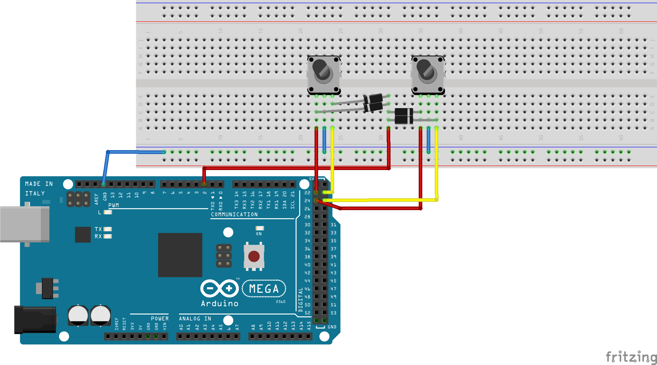 Mehrere Encoder, ein externer Interrupt - Deutsch - Arduino Forum