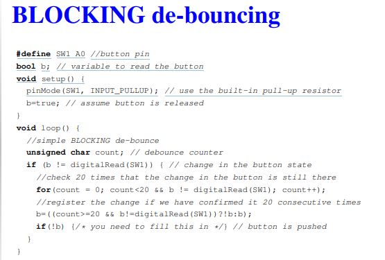 Button debouncing help - General Discussion - Arduino Forum