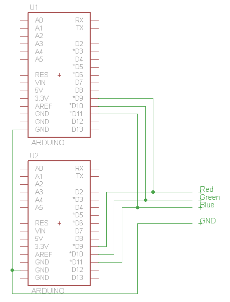 2 Mcus Sharing Pins 3rd Party Boards Arduino Forum