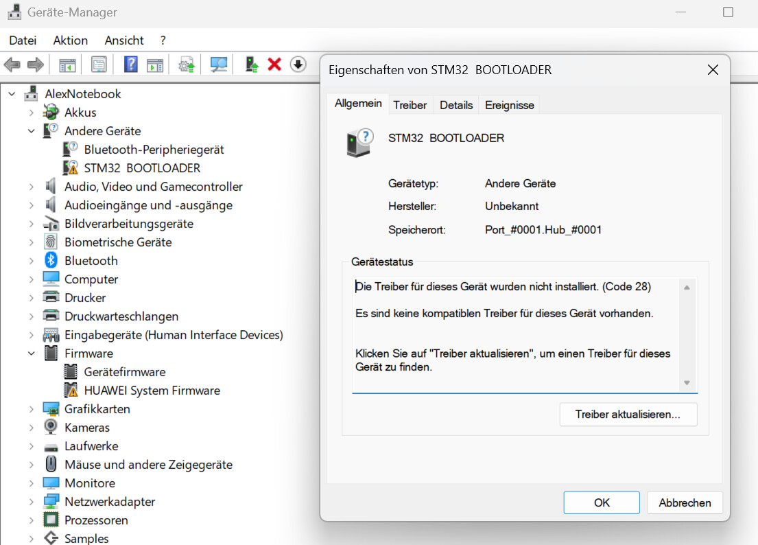 STM32 programmieren - Deutsch - Arduino Forum