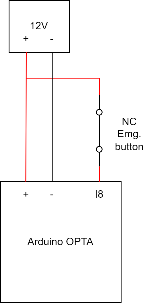 Arduino Opta Not Able To Use Button 12v Logic Opta Arduino Forum