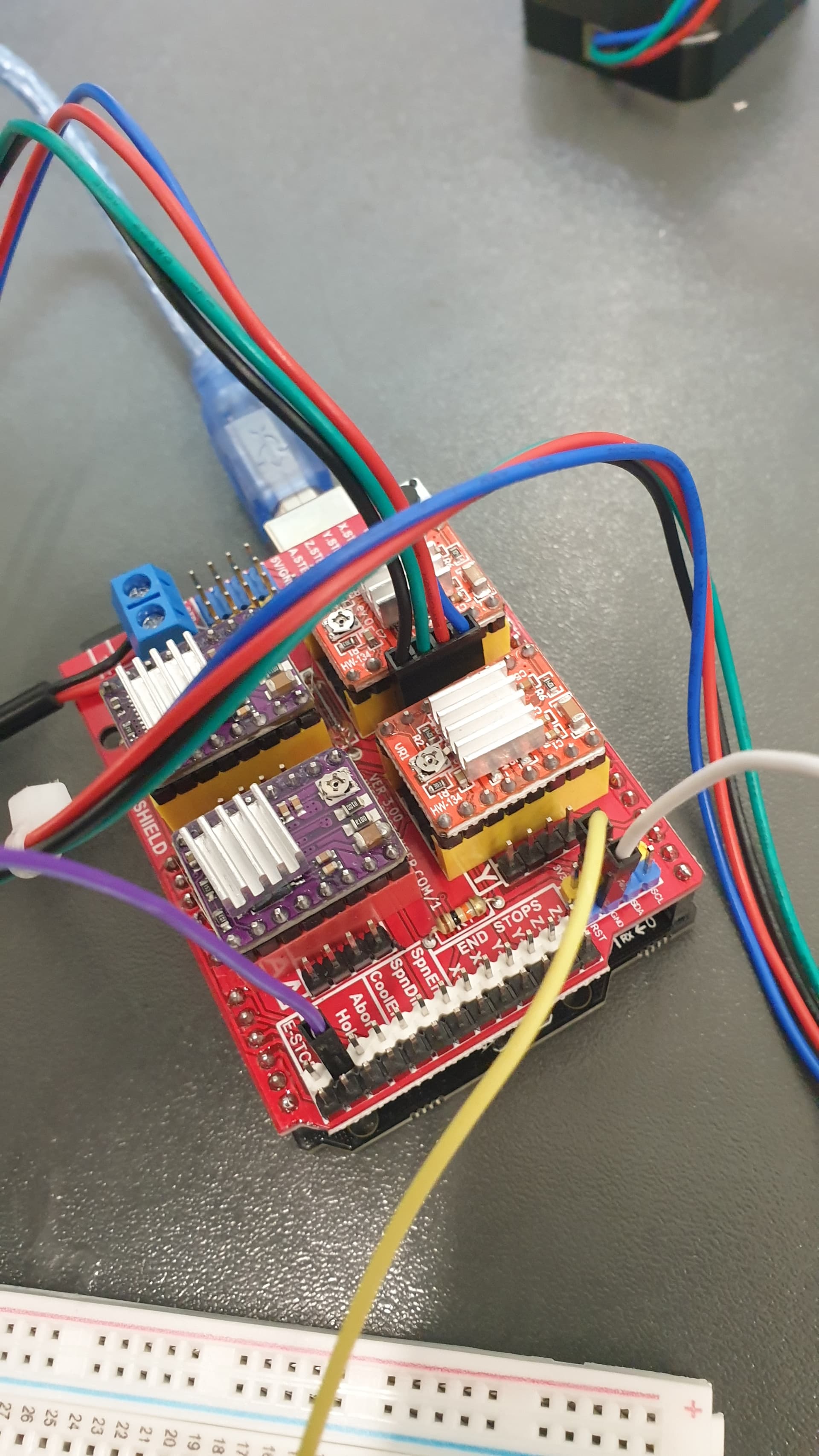 CNC V3 + potentiometer - Motors, Mechanics, Power and CNC - Arduino Forum
