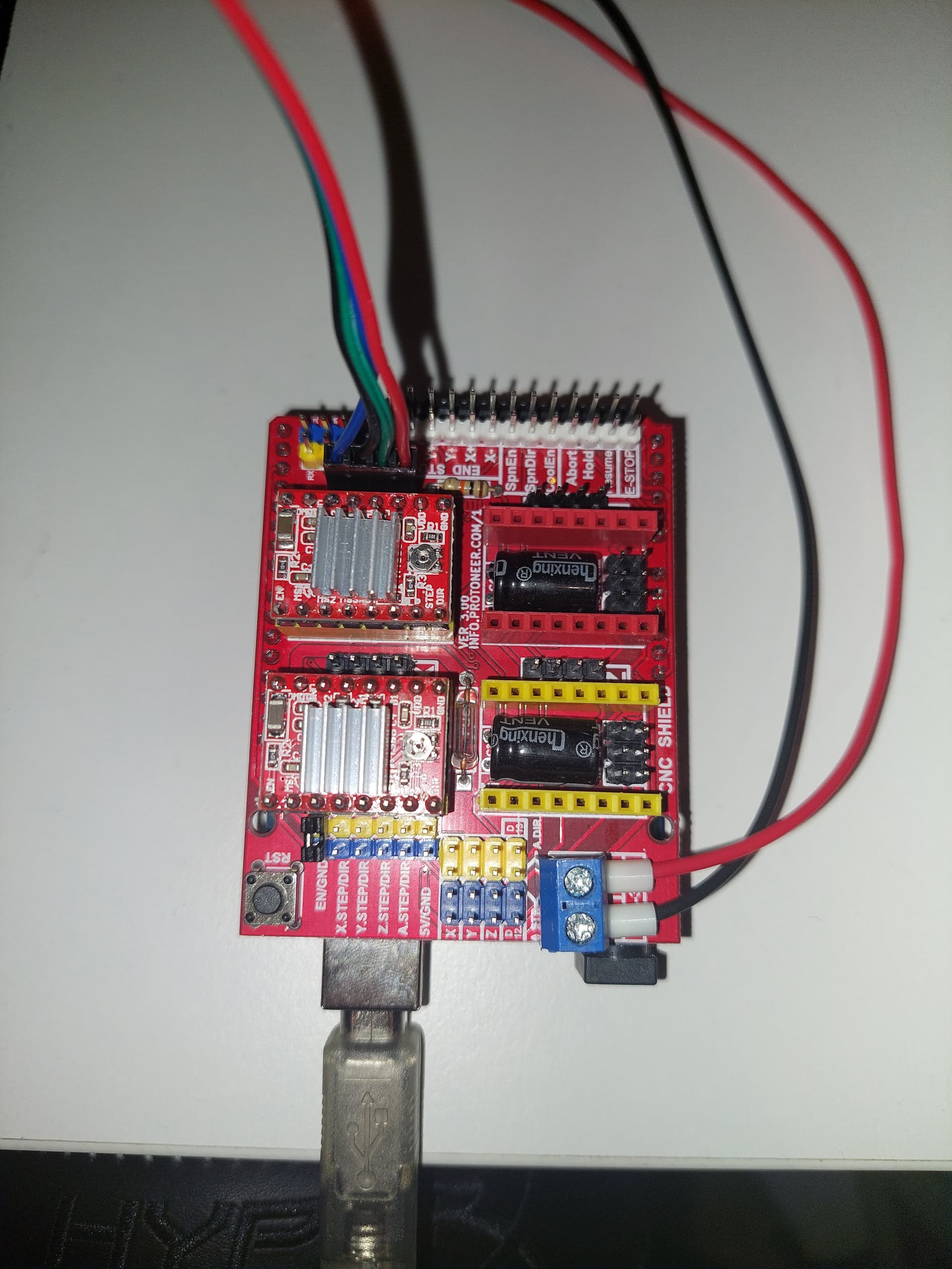 Stepper Motor Setup Trouble Shooting CNC Shield V3.0 - AccelStepper.h ... Stepper Motor Setup Trouble Shooting CNC Shield V3.0 - AccelStepper.h ...