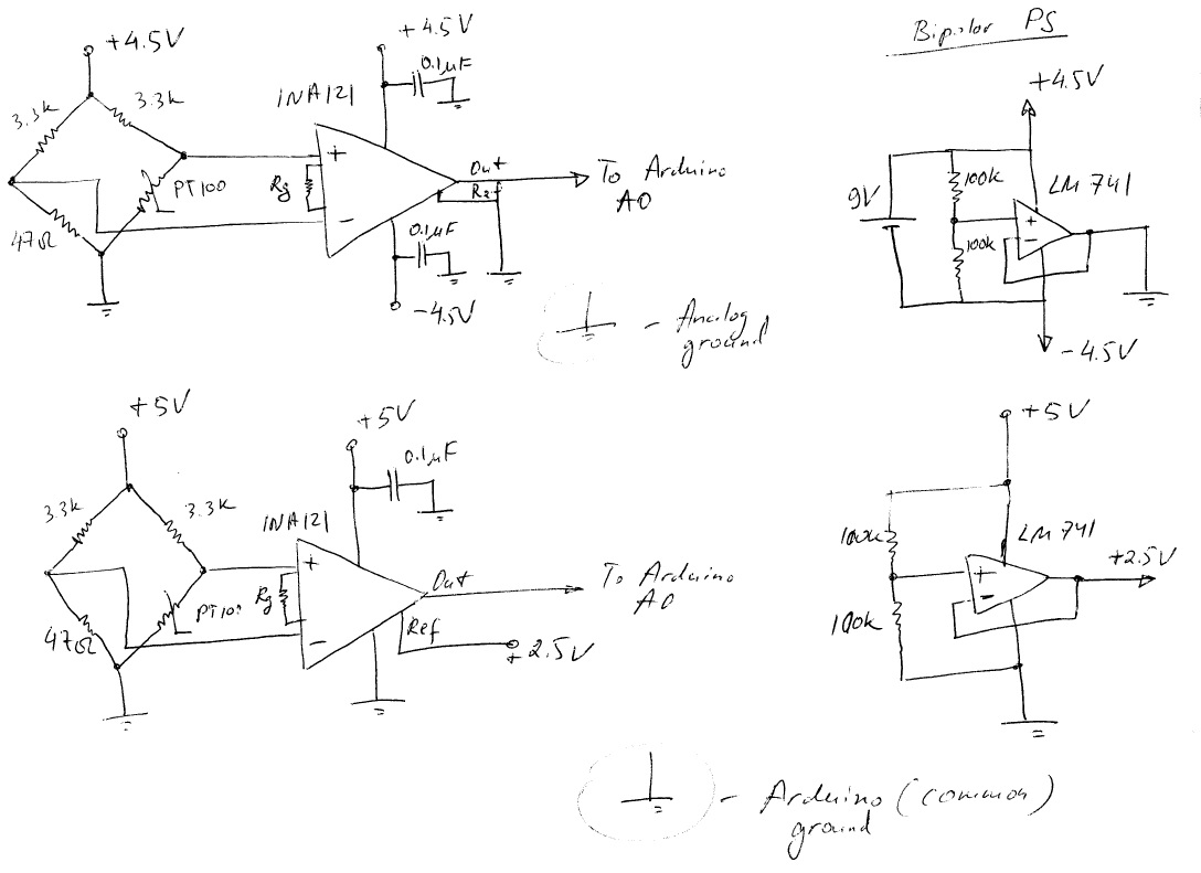 instrumentation amplifier and Arduino - General Electronics - Arduino Forum