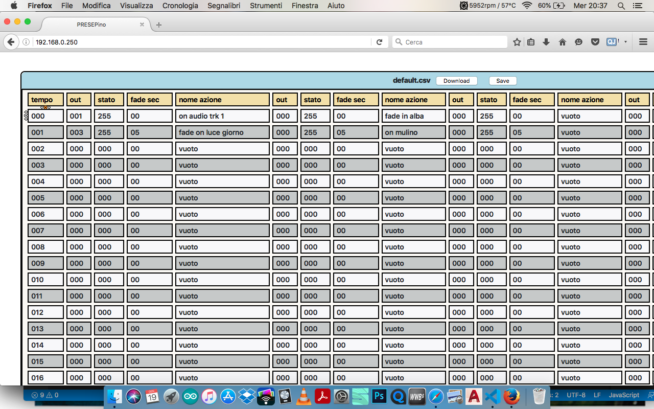 Programmare arduino da webserver - Page 3 - Software - Arduino Forum