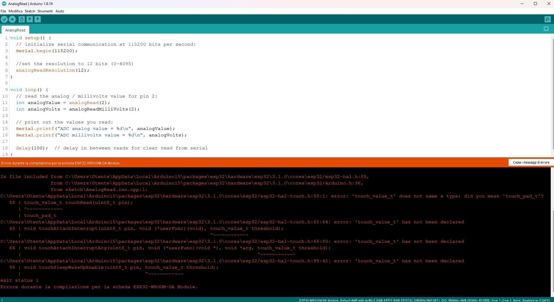 (risolto) ESP32 aggiornamenti librerie e core? O problemi alla mia IDE? - Software - Arduino Forum