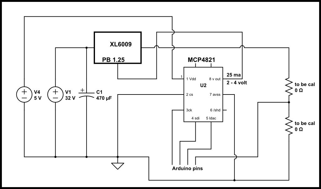 Fuente de voltaje regulable por programación - Microcontroladores - Arduino Forum