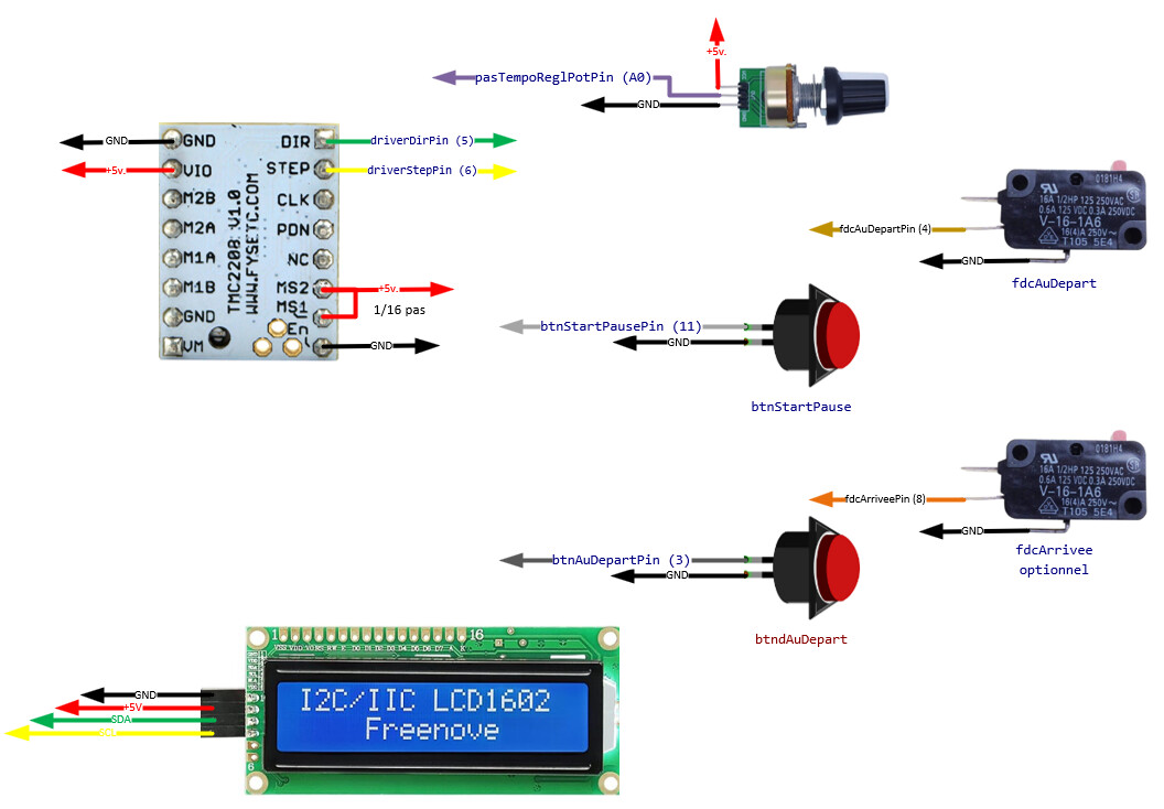 Motorisation Table équatoriale Page 2 Français Arduino Forum
