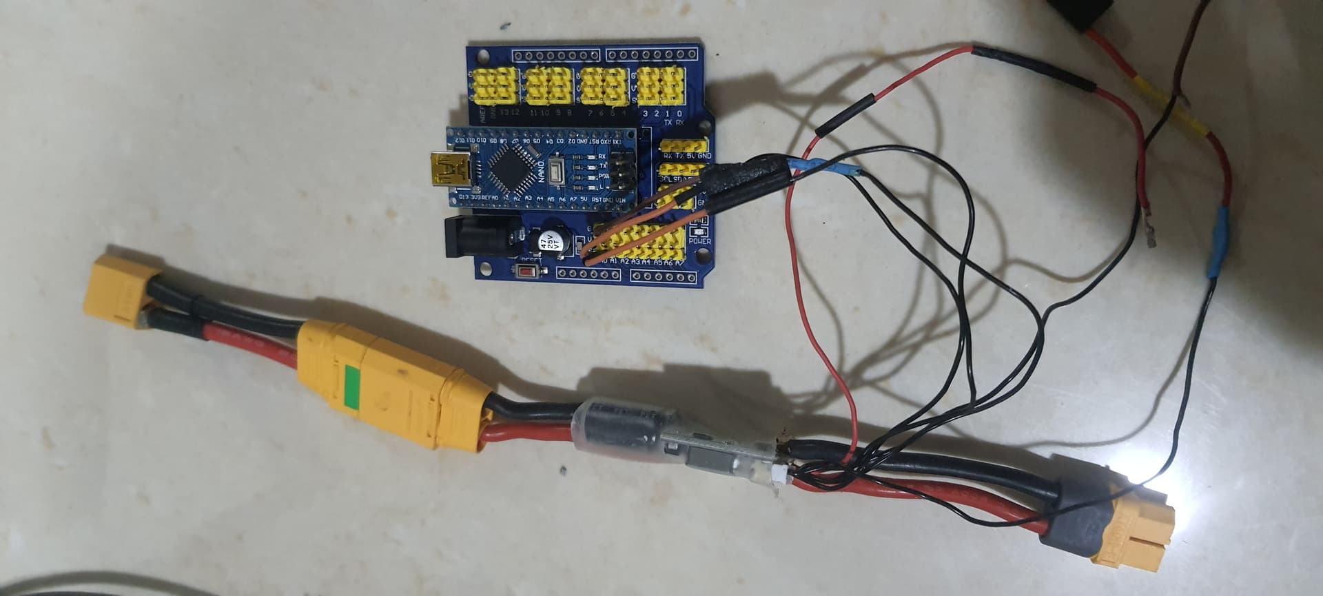 Drone Power module Read current and voltage holybro PM02 V2 - Sensors ...