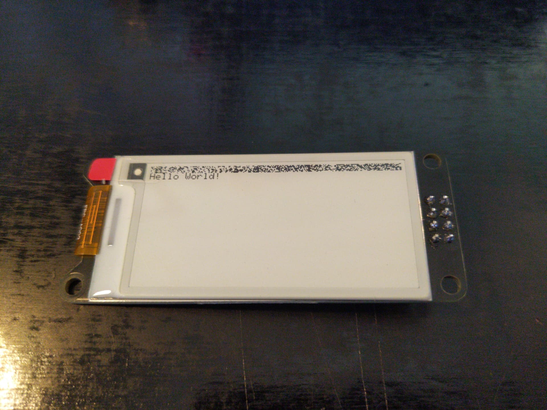 Line At The Top Of Epaper Display With Adafruit Epd Displays Arduino Forum