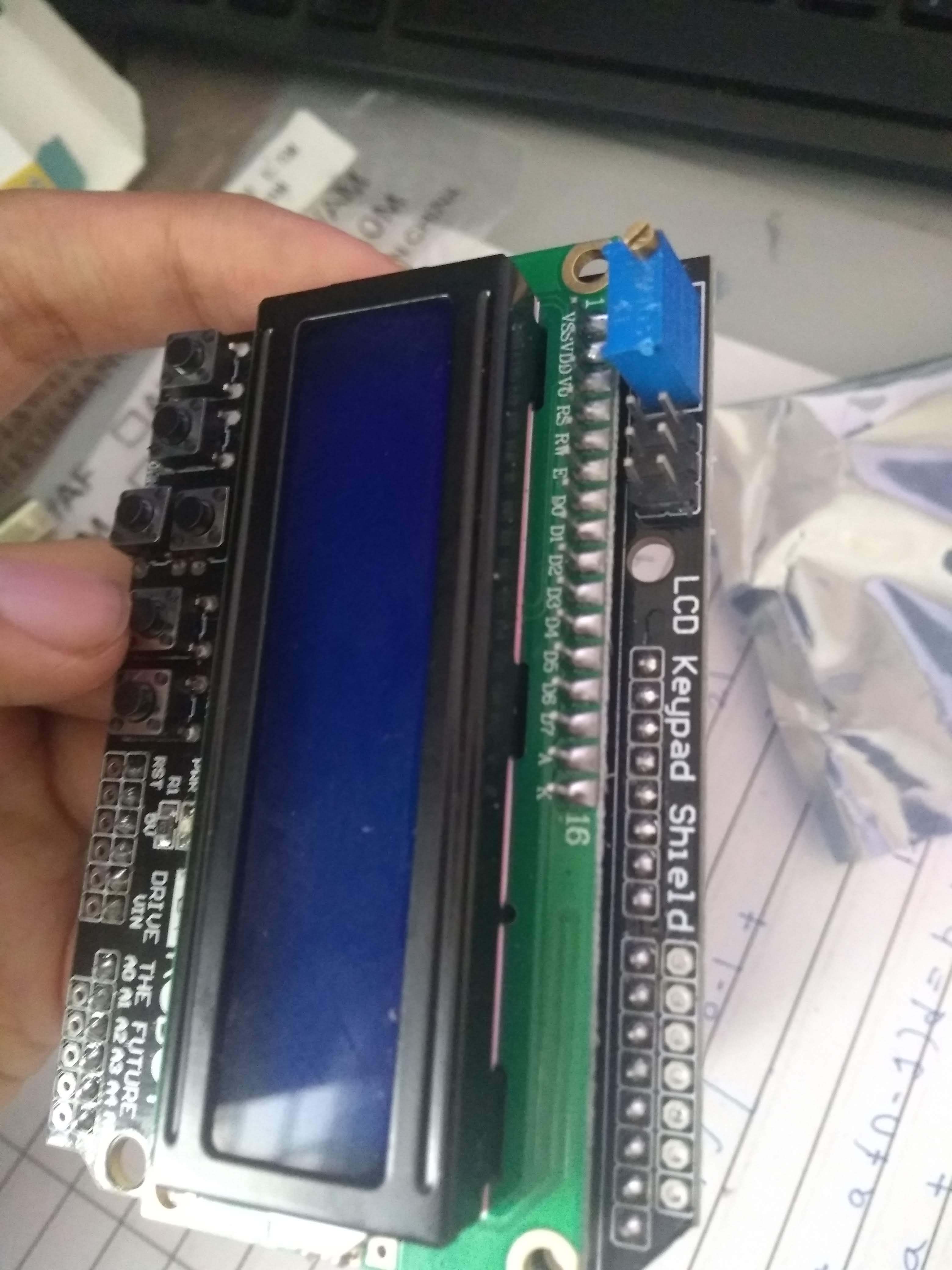Lcdkeypad Shield Displaying Wrong Characters Displays Arduino Forum