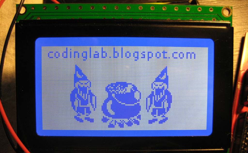 Displaying an image on a graphic LCD (KS0108) - Interfacing - Arduino Forum
