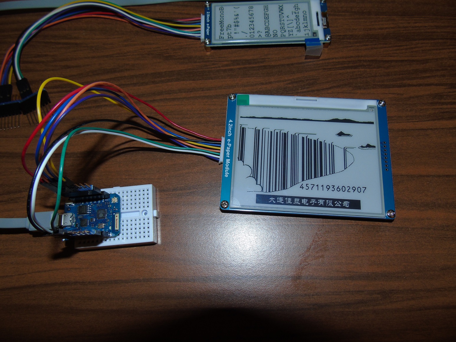 Waveshare e-paper displays with SPI - Page 4 - Displays - Arduino Forum