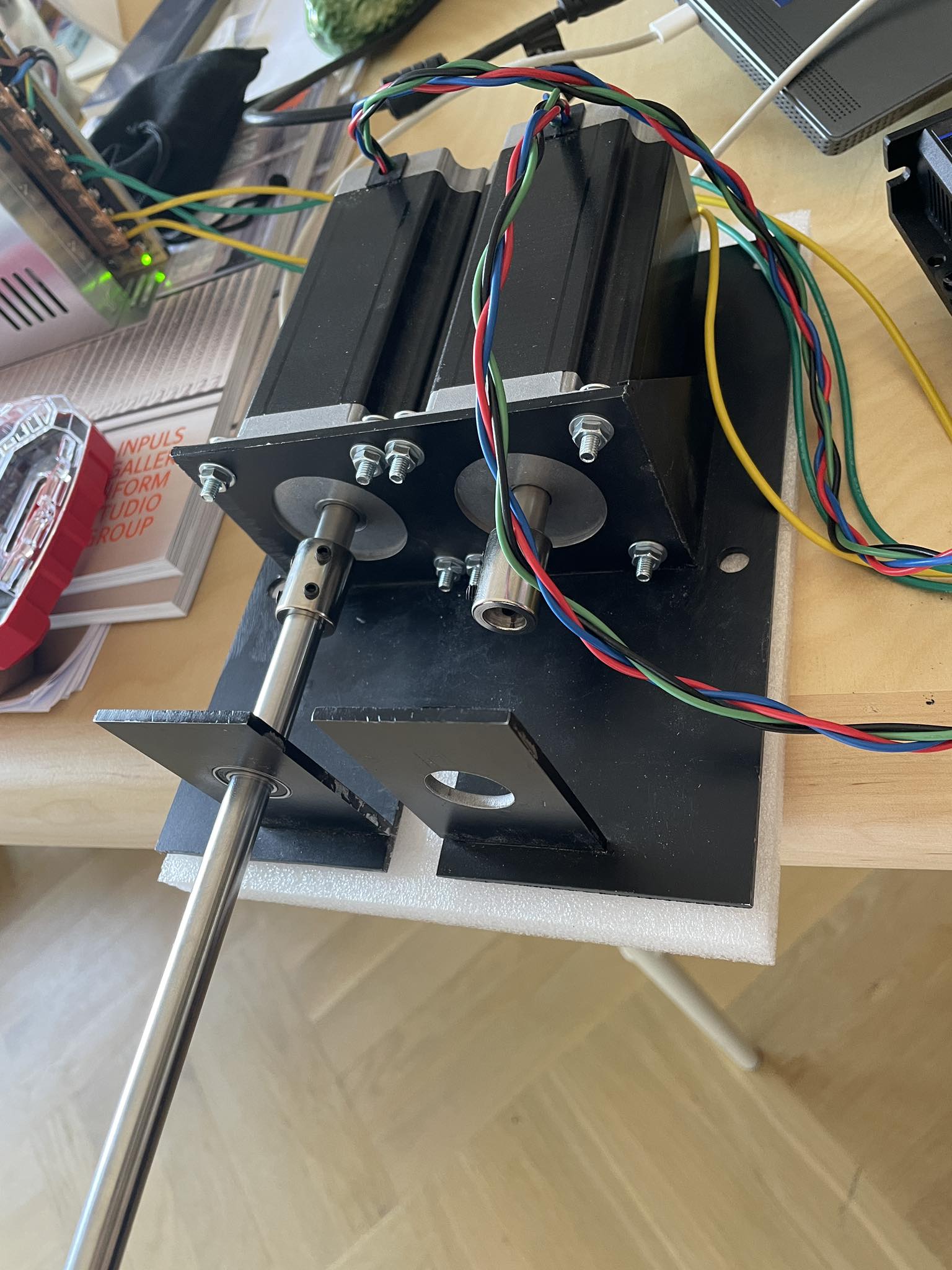 Advice on Finite state machine code to move two motors with two buttons ...