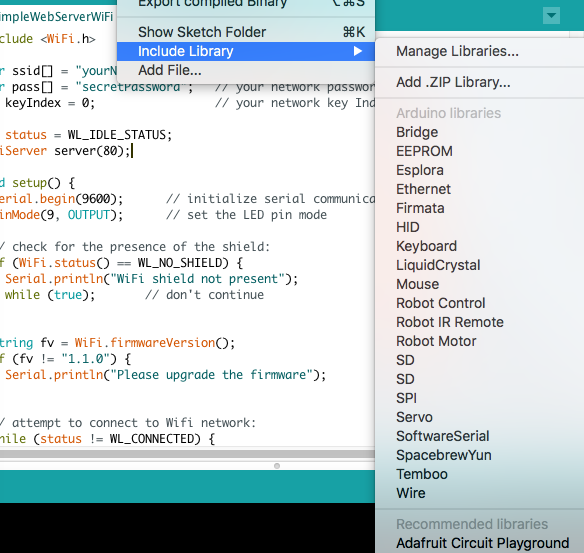 Duplicate packages in Include library for Aruino SDK - IDE 1.x - Arduino Forum