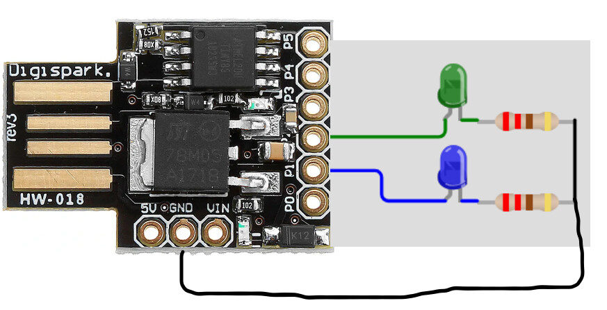 Instalar leds em uma placa attiny85 - Português - Arduino Forum