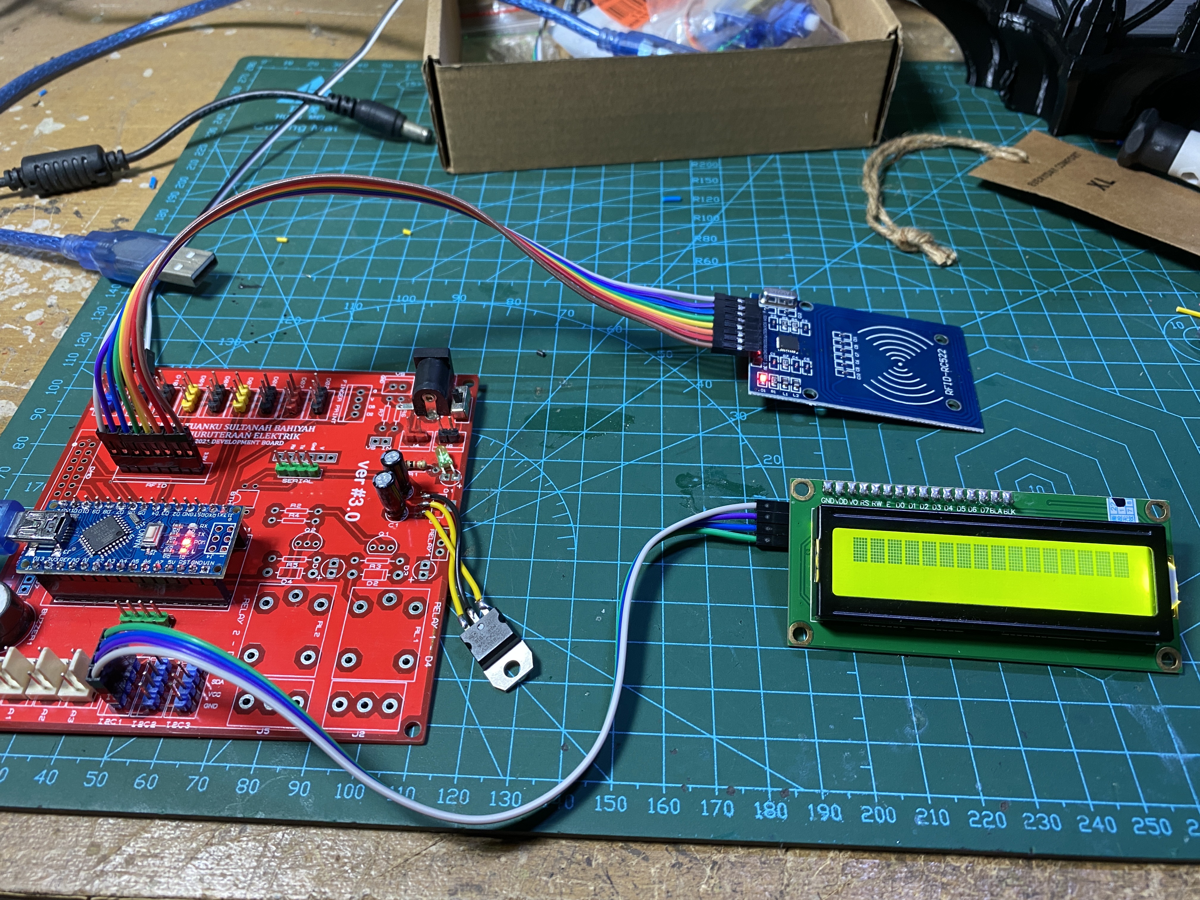 Arduino nano RFID RC522 and I2c lcd problem.. need help - General ...