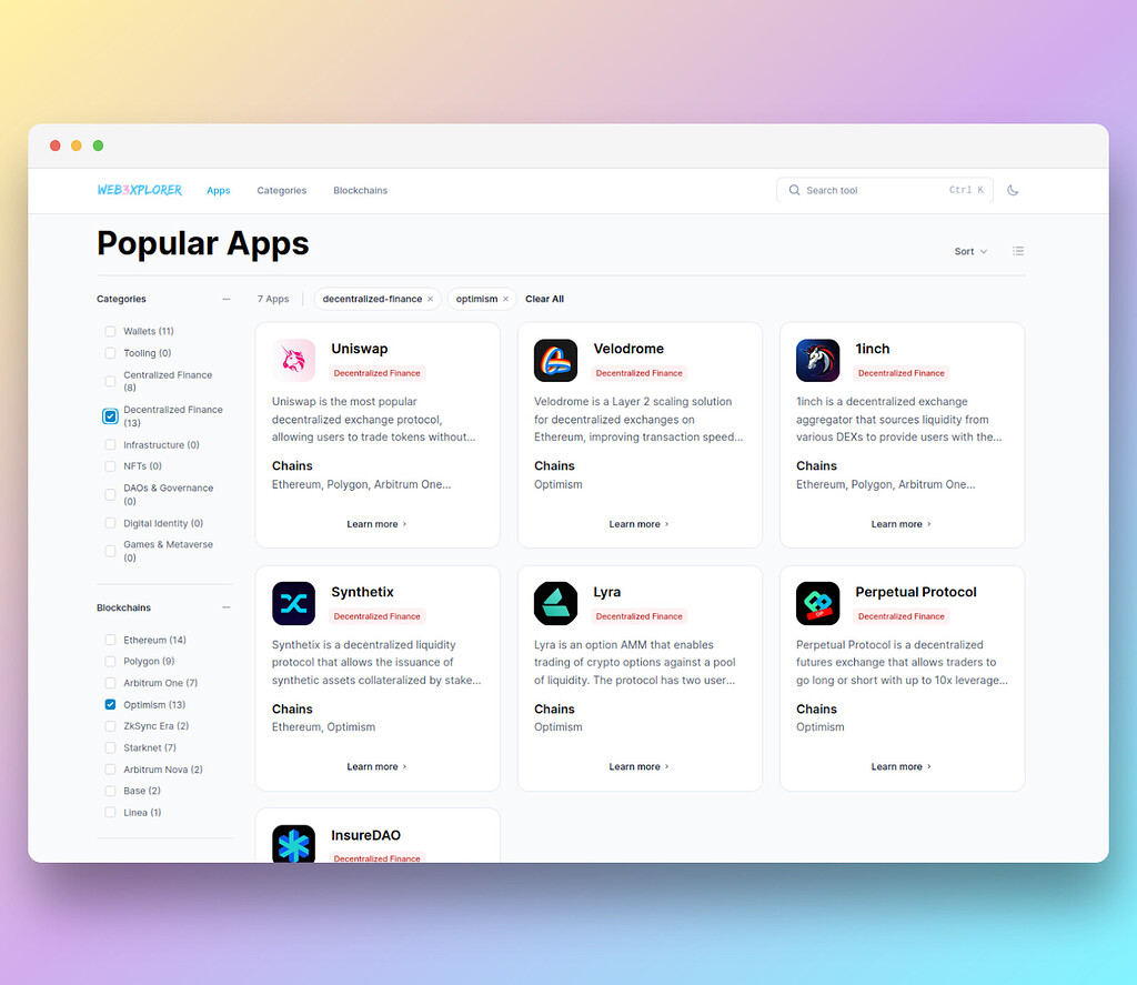 [FINAL] Web3xplorer - A curated web platform to discover useful web3 ...