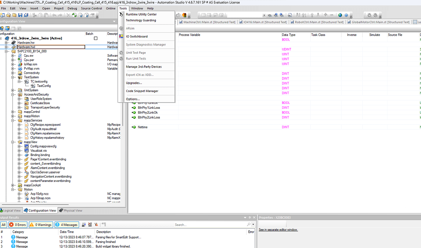 Upload program from a PLC - Ask Questions - B&R Community