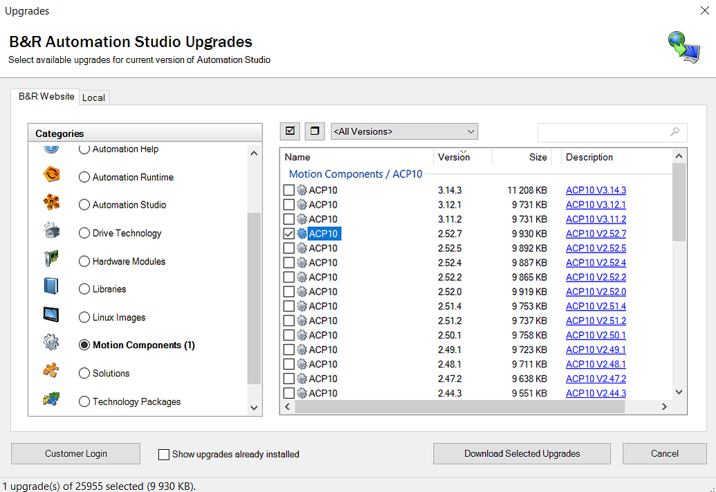 X20cp1382 and acopos 1090 - Ask Questions - B&R Community