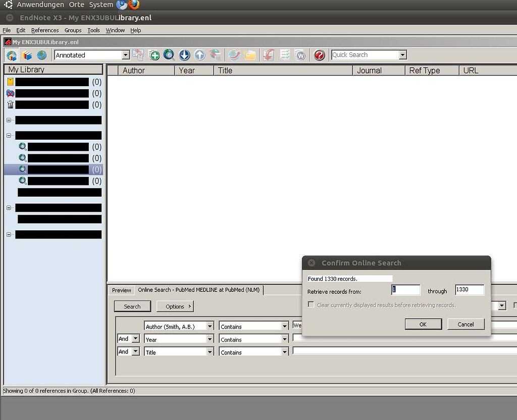 EN X3 and EN X4 and Linux? It works!! Part 2 Screenshots - EndNote General - Discourse