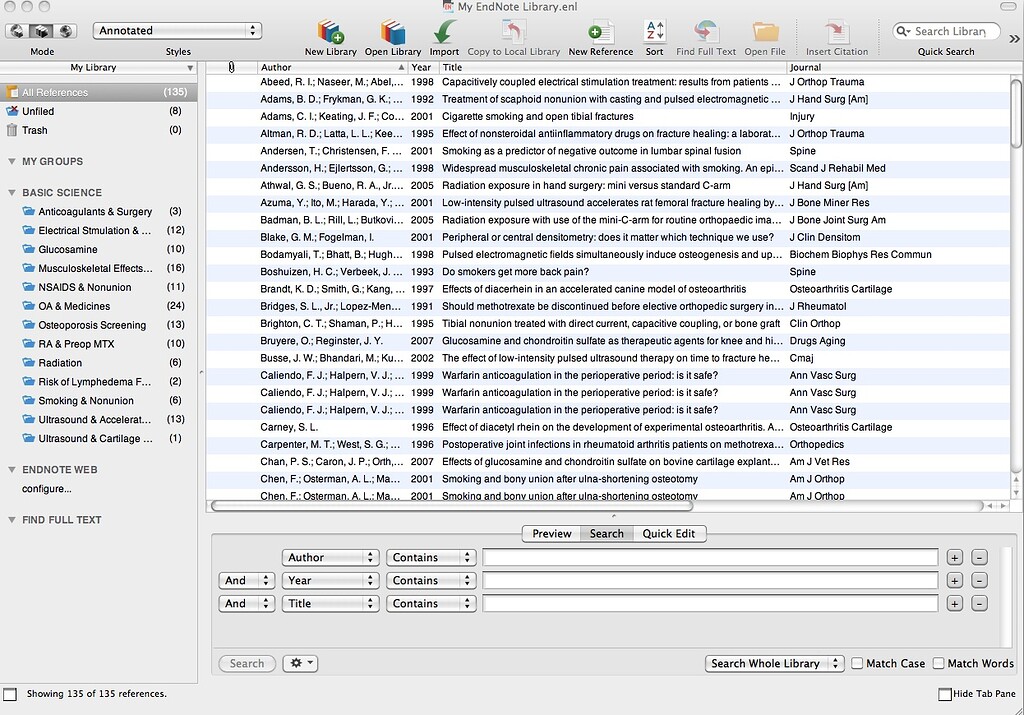 Organizing Group Sets and Groups - EndNote How To - Discourse