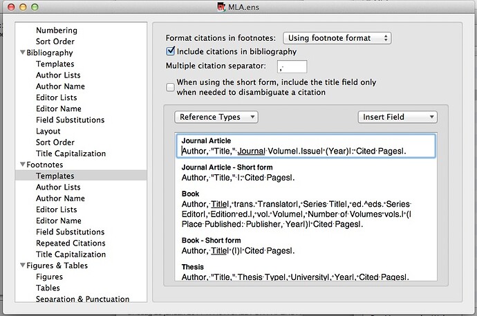Italicizing Book Titles MLA EndNote How To Discourse