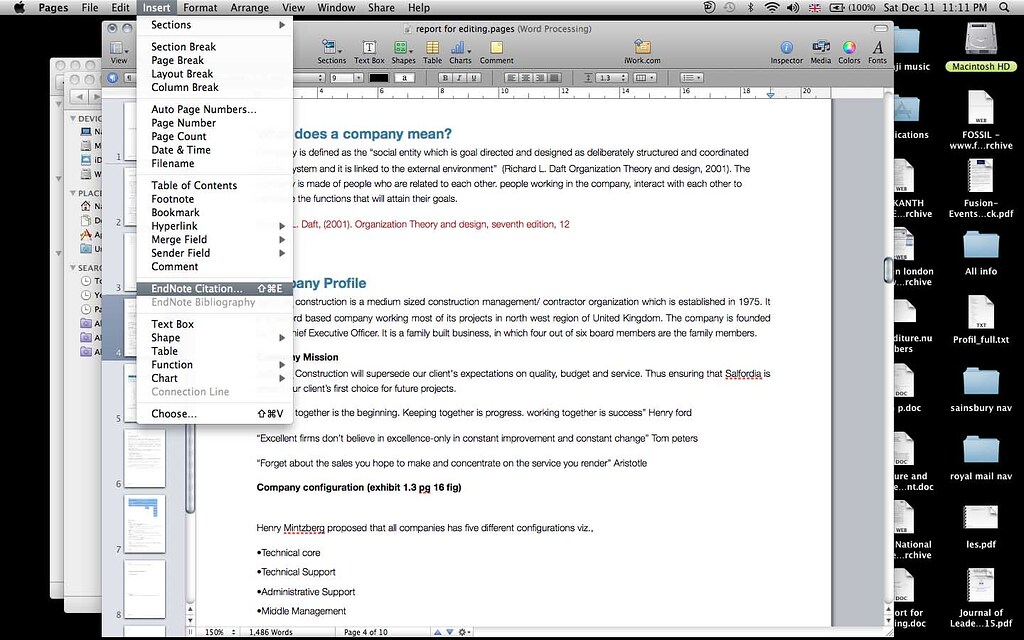 problem using citations - EndNote How To - Discourse