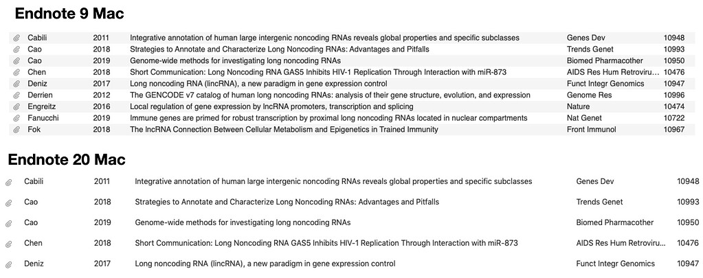 Endnote 20 Mac interface wastes space - EndNote General - Discourse