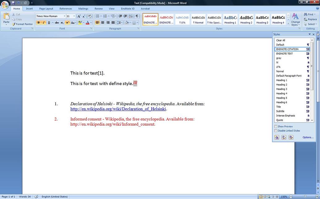 Tips And Tricks Font And Paragraph Formatting In Endnote Bibliography 