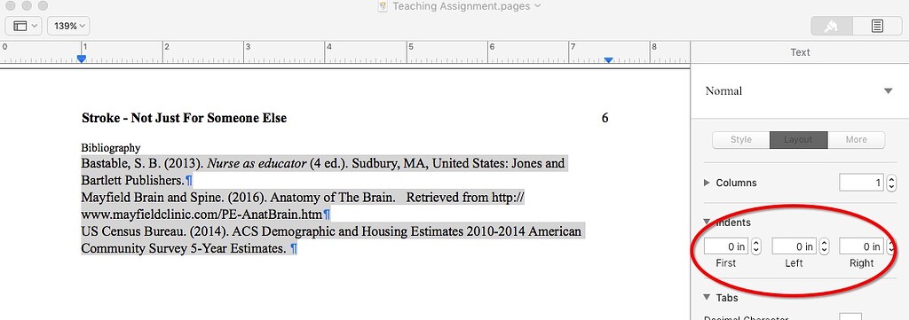 Proper APA Formatting of Bibliography / Reference Page and Insuring ...