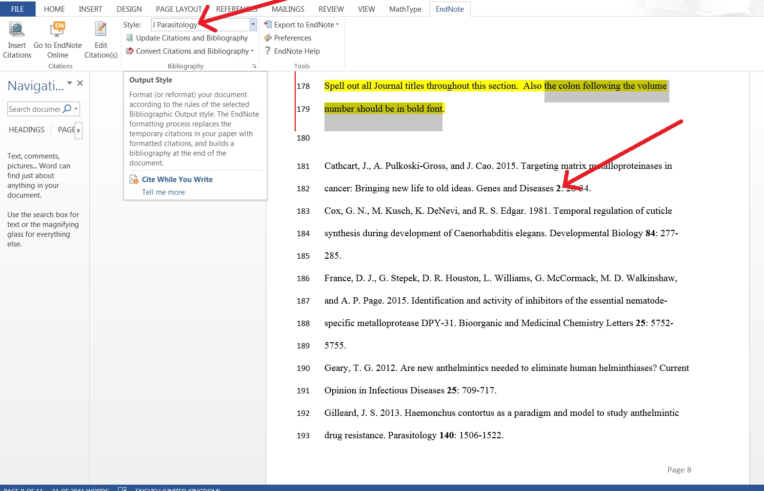 How To Change Bibliographic Style In EndNote Web EndNote How To