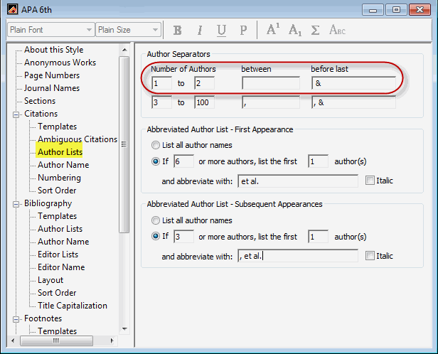 ampersand in author for artwork - EndNote How To - Discourse