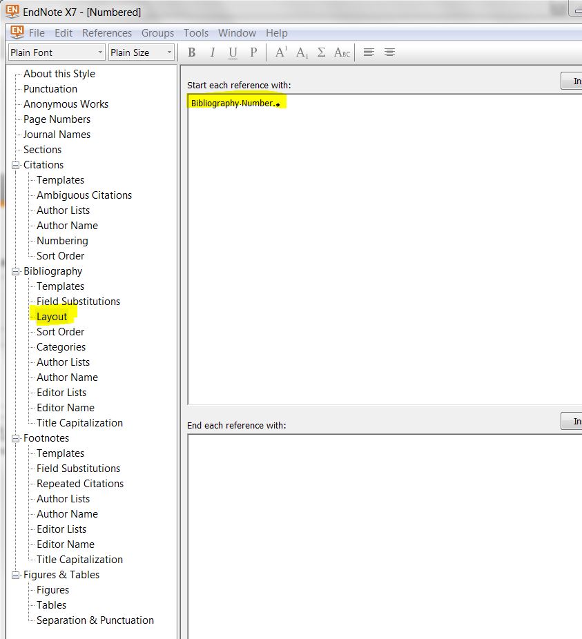 Changing The Numbering Format In Word EndNote How To Discourse