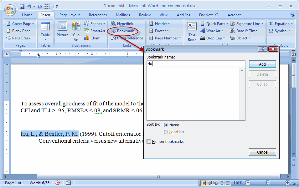 How To Create The Hyperlink From Citation To Reference 2 By Crazygecko EndNote Styles 