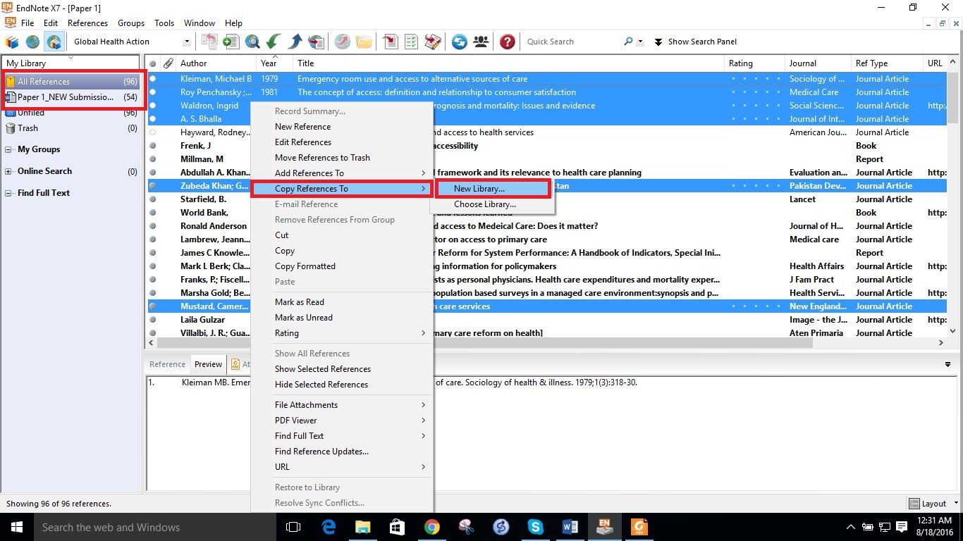 Keep Only Cited References And Delete Others 3 By Endnoter EndNote How To Discourse