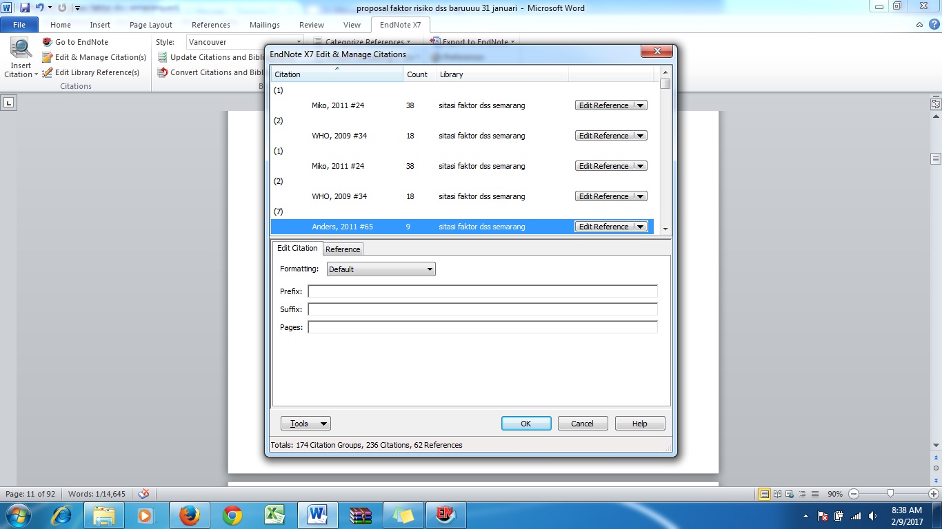 EndNote Is Not Numbering Citations Properly EndNote General Discourse