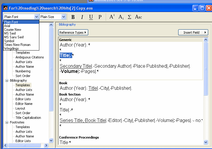New fonts for on-screen reading - #3 by leanne - EndNote Styles, Filters, and Connections ...