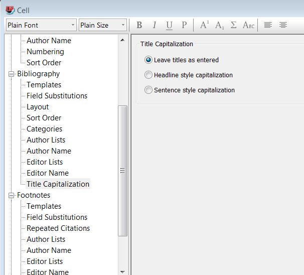 Title Case Function EndNote Product Suggestions Discourse