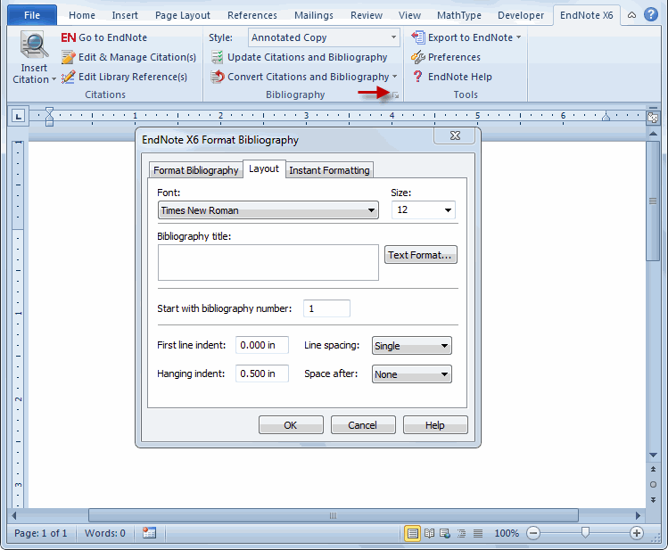 How To Arrange Indentation Of Bibliography EndNote How To Discourse