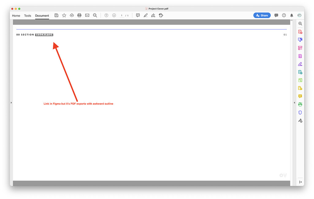 Can t Copy Text From Figma PDFs In Adobe Acrobat And Links Look Weird