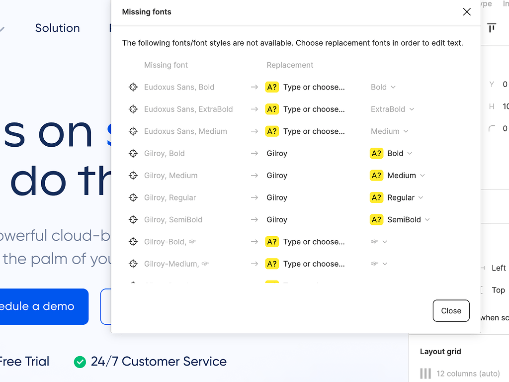 Missing Fonts Ask The Community Figma Community Forum